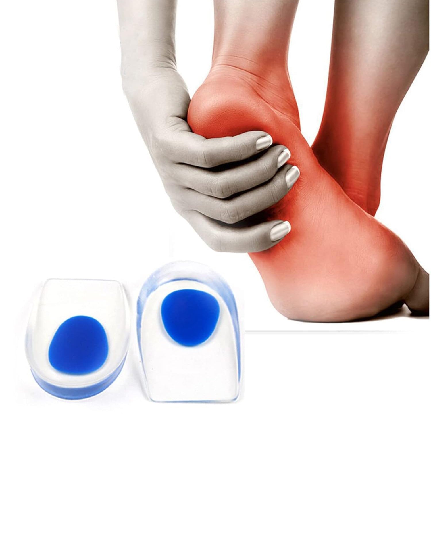 Silicone Gel Heel Pads Set of 2 – Household